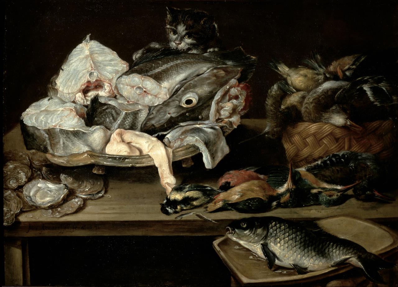 Still Life with Fish and Cat | York Museums Trust