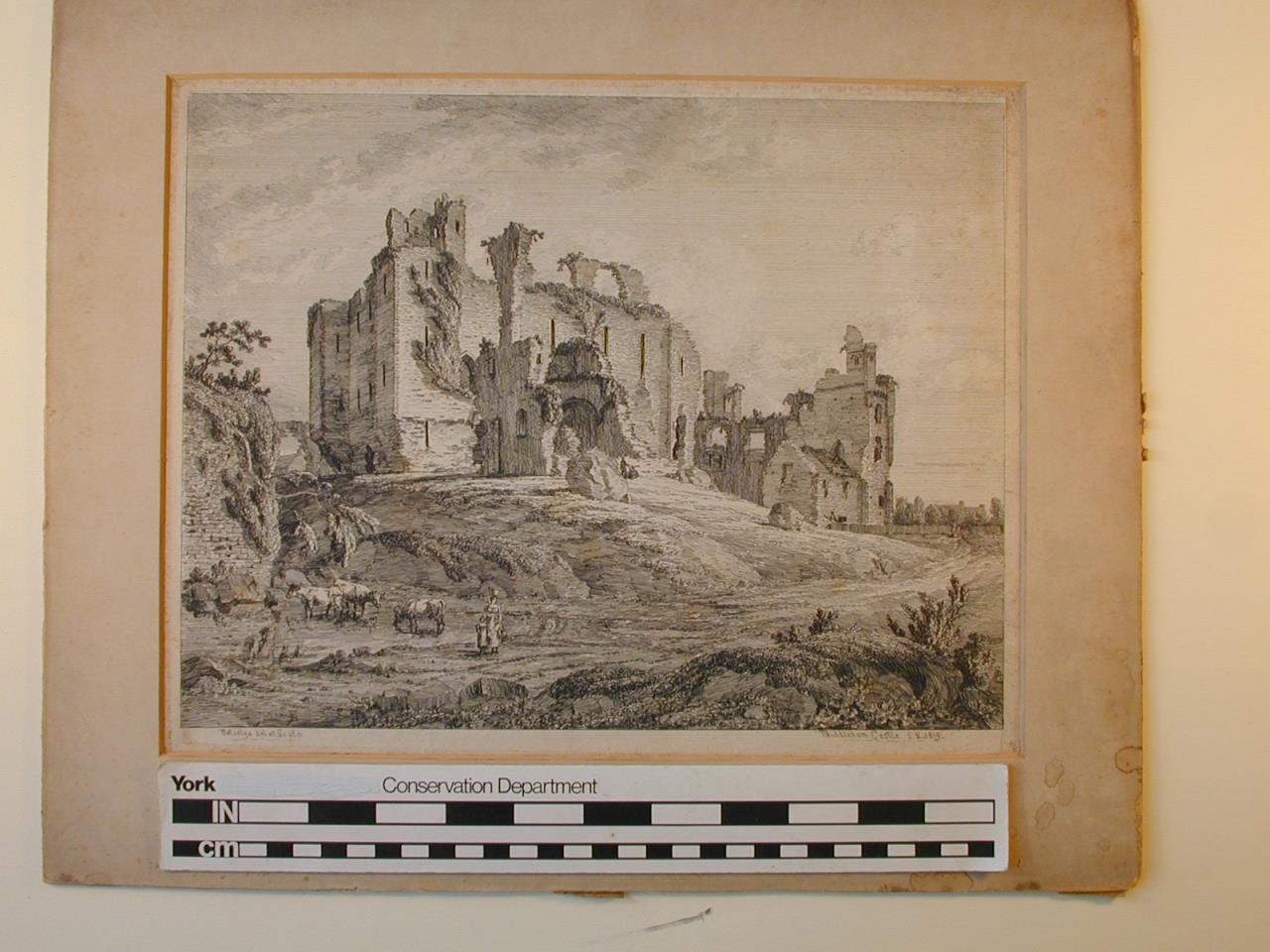 Download image | Middleham Castle S.E. 1819 | York Museums Trust