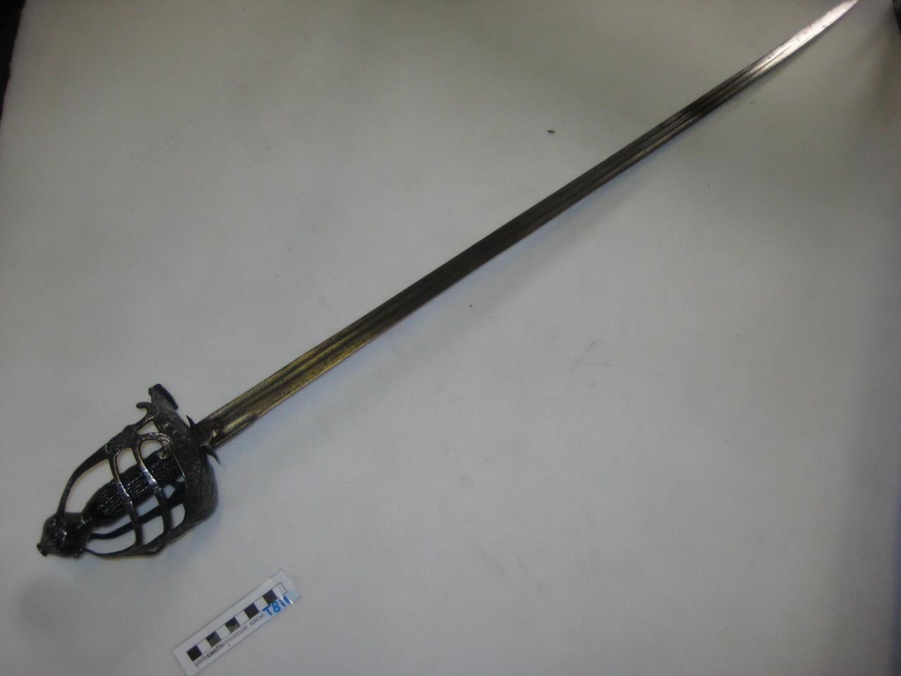 Download image | Basket Hilted Sword | York Museums Trust