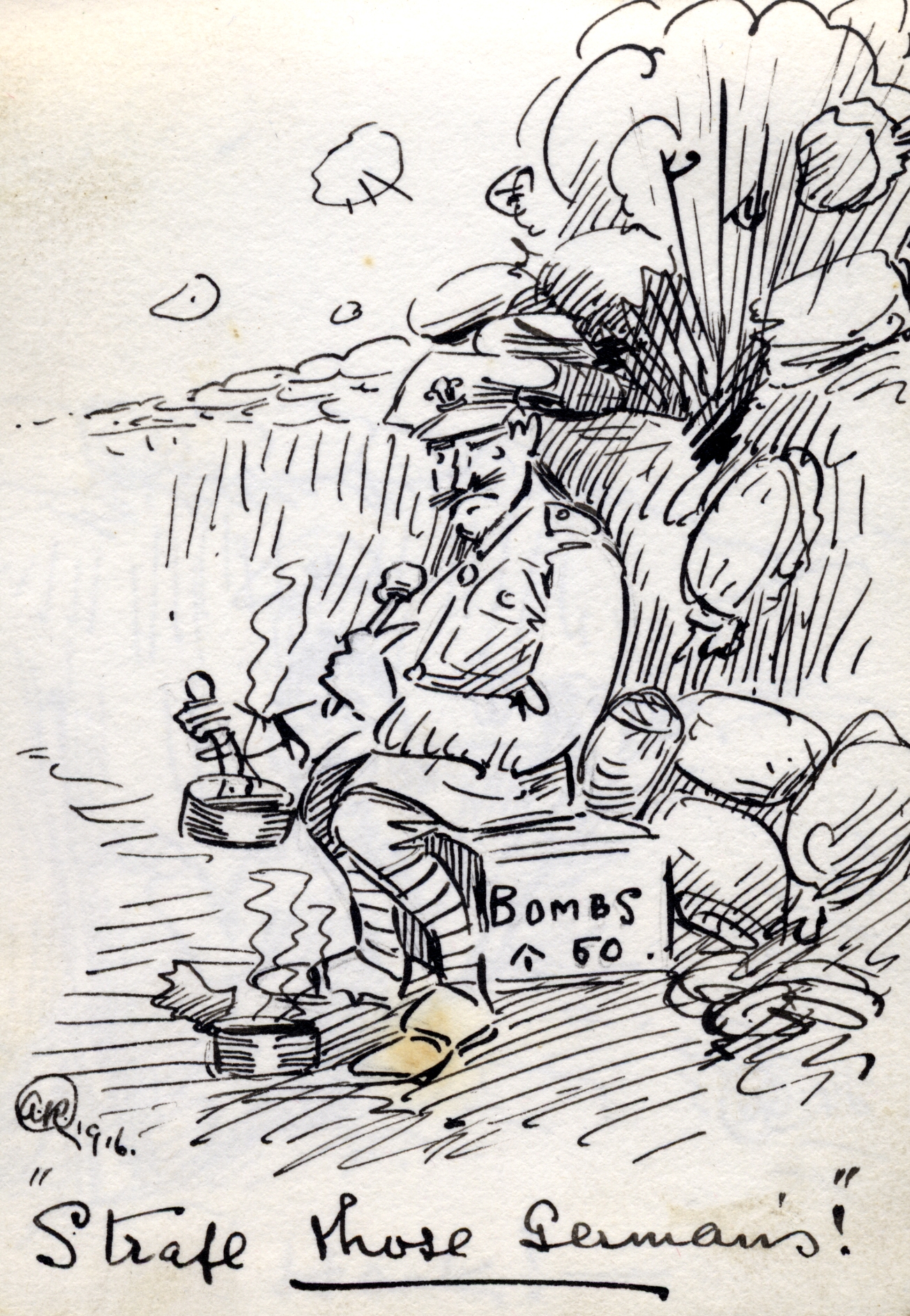 One Man’s Cartoons Depict the Dark Humour of the Front Line | York ...