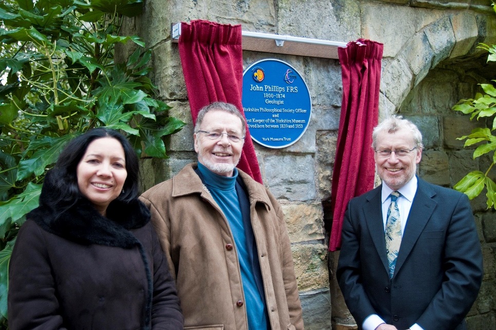 Blue Plaque Unveiled to Commend York Geologist John Phillips FRS | York ...