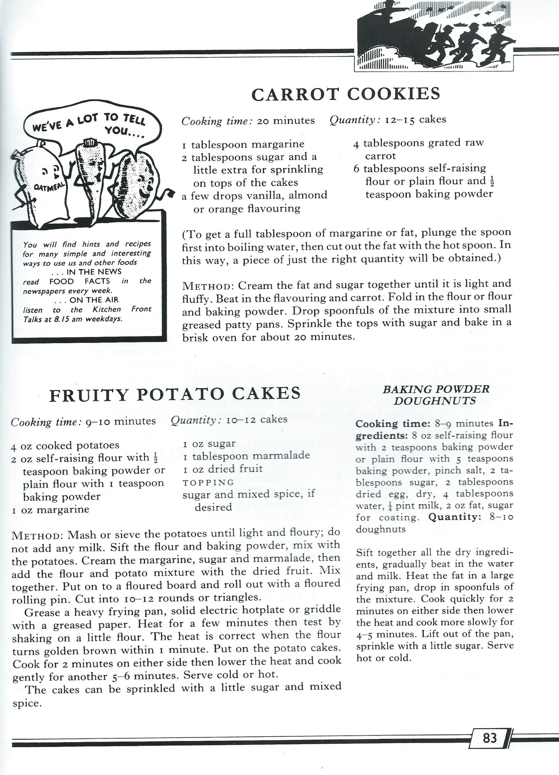 Carrot Cookies: Ration Recipes by Sarah Mortimer | York Museums Trust